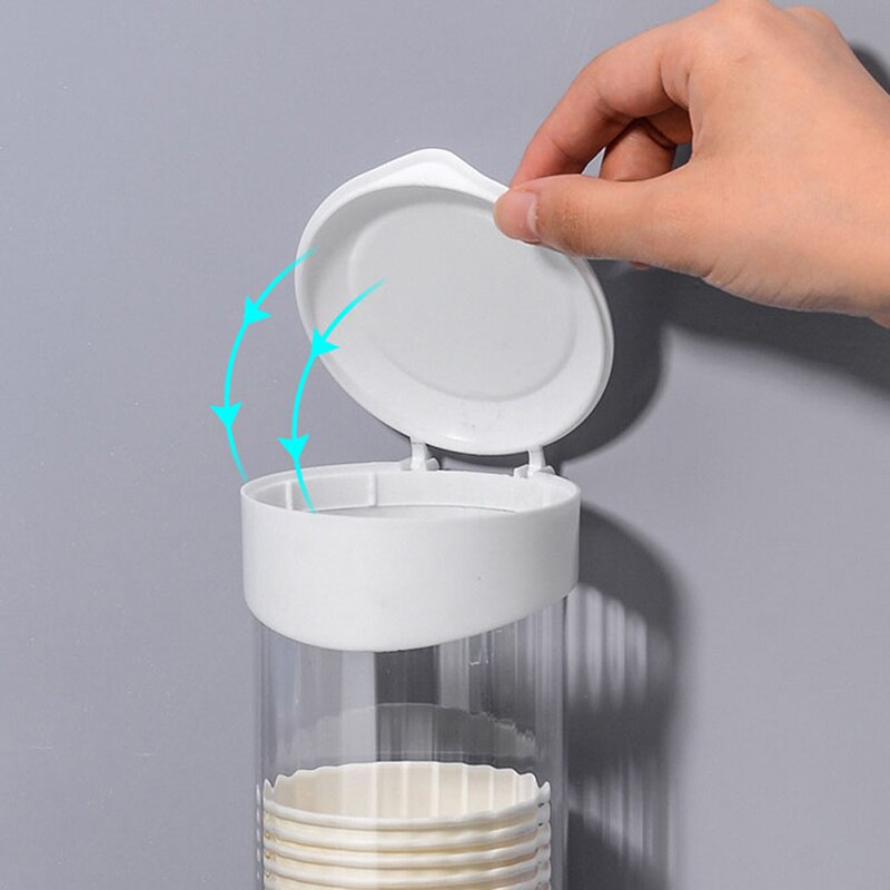 Disposable Paper Cups Dispenser Plastic Wall Mount... – Grandado