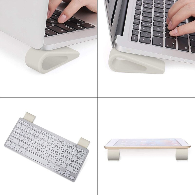 4 Pack Laptop Stands, Portable Lightweight Anti-Sl... – Grandado