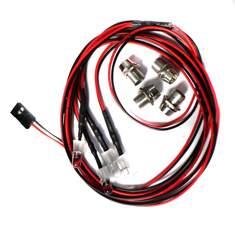 5mm Fernbedienung Modell Scheinwerfer 2 Rote LED &... – Vicedeal