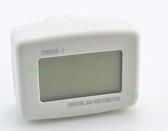 LCD 110V 220V AC Digital Voltage Voltmeter Househo... – Grandado