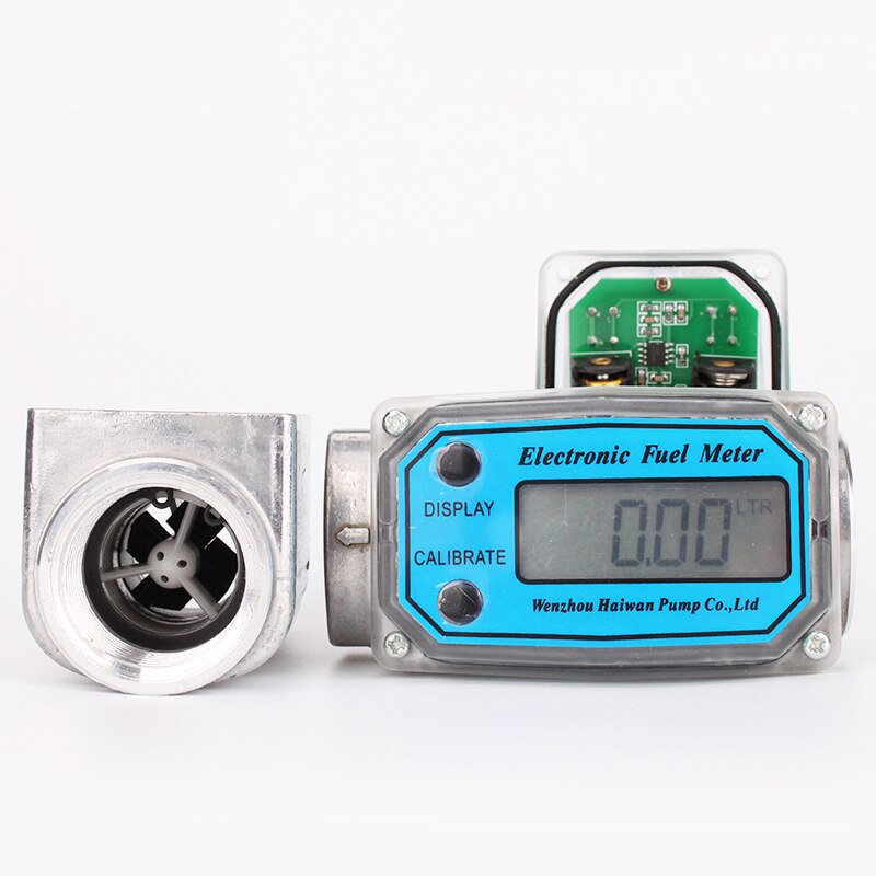 Digital Flowmeter K24 Electronic Liquid Turbine Me... – Grandado