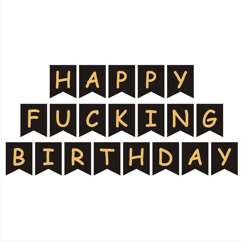 Offensive Brief Glücklich F Geburtstag Erwachsene ... – Vicedeal