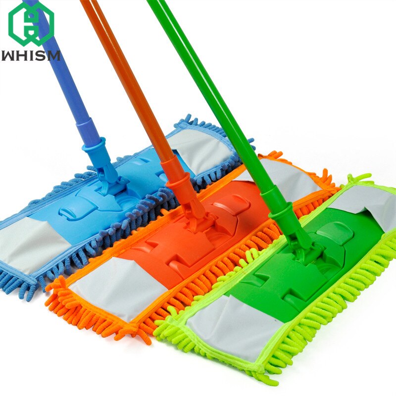 WHISM Chenille Mop Head Washable Flat Mop Heads Ba... – Vicedeal