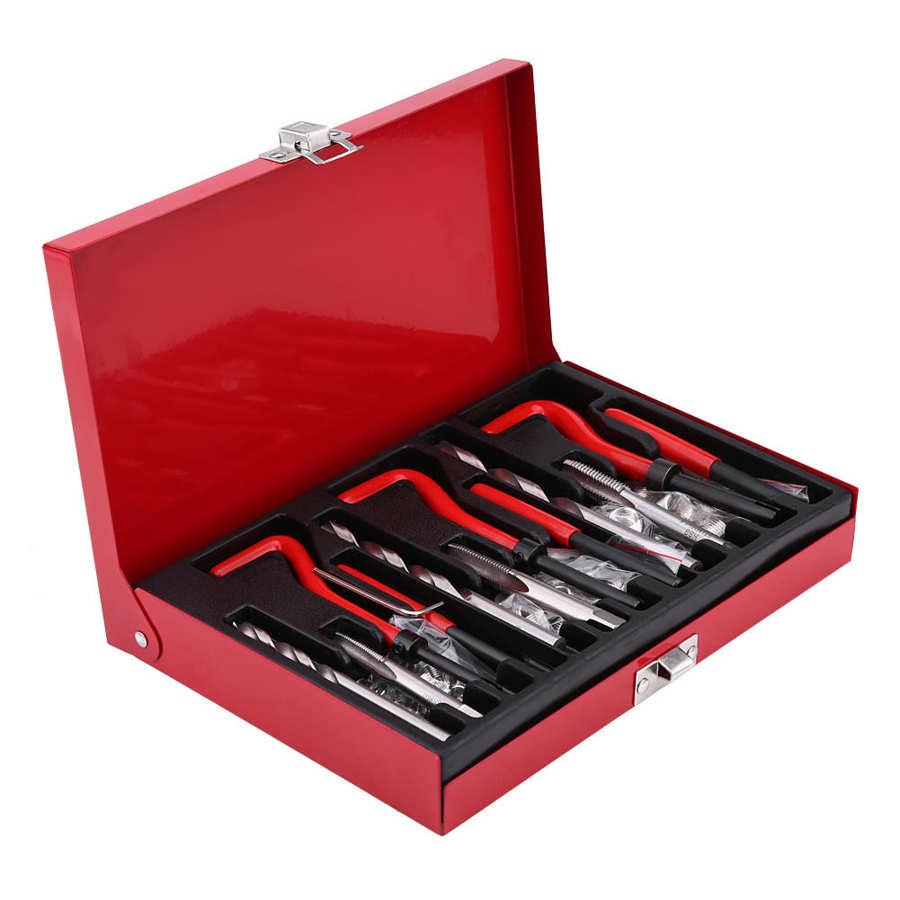 88Pcs Thread Repair Tool Kit M6 M8 M10 Tap Drill I... – Grandado
