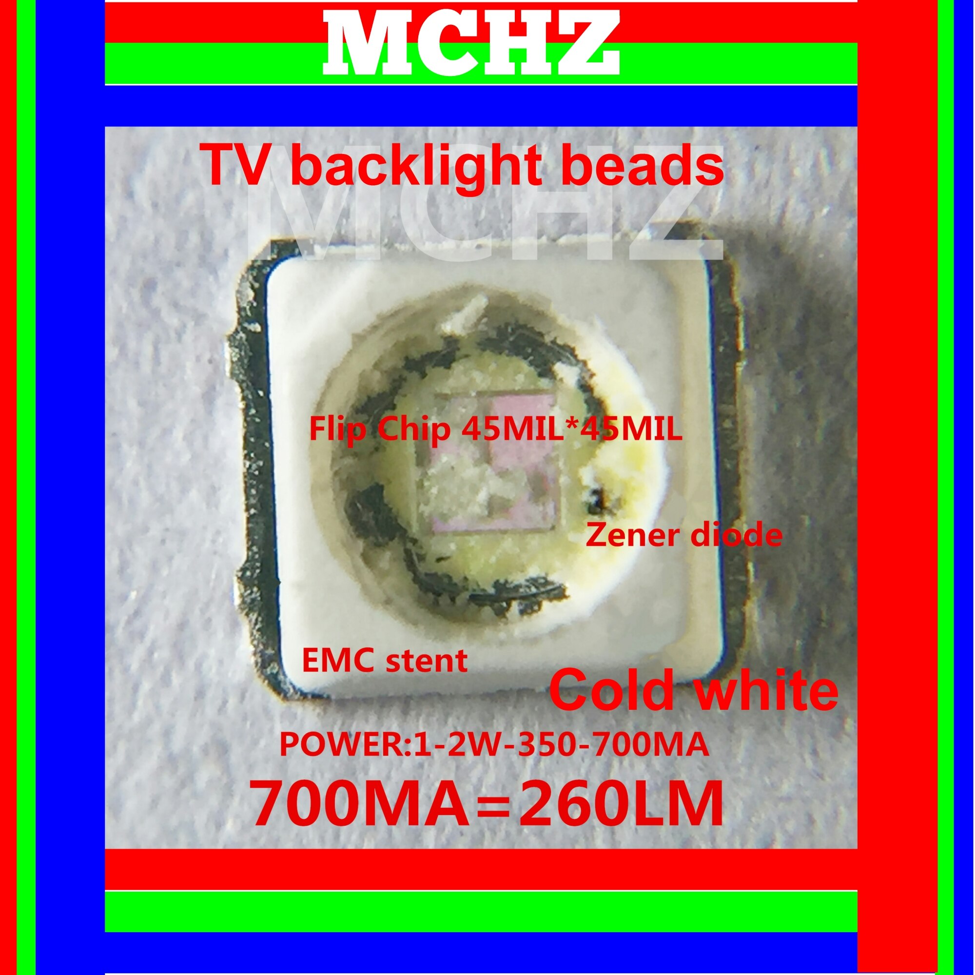 100 stuks samsung 3228 led smd tv achtergrondverli... – Vicedeal
