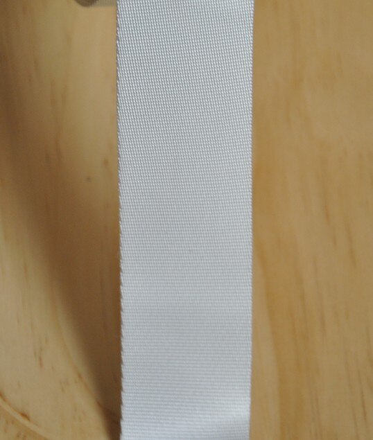 1" Inch 10 Yards white Nylon Webbing Ribbon Backpa... – Grandado