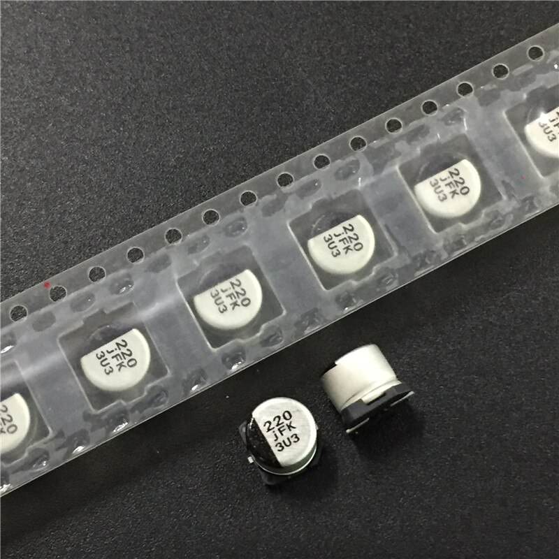 10 Pcs 220 Uf 6.3V Fk Serie 6.3X5.8 Mm Lage Esr 6.... – Vicedeal