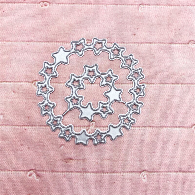 Circle Five-pointed star Metal Cutting Dies Paper ... – Vicedeal