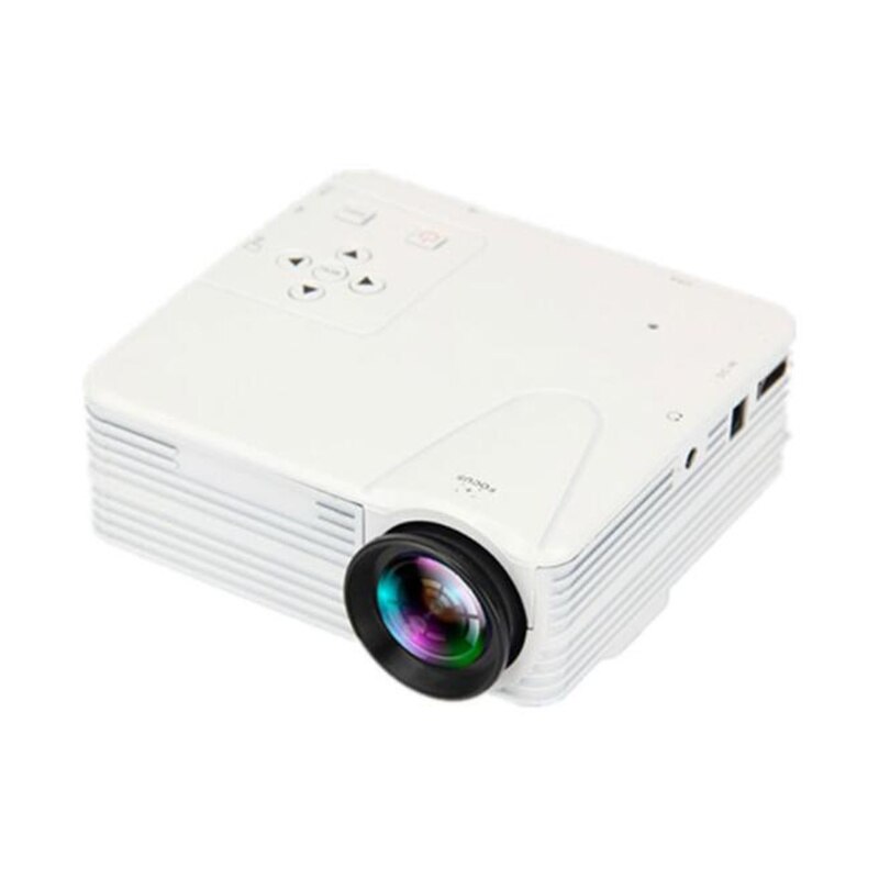 H80 LED Mini Projector 320x240PPI Support 1080P HD... – Vicedeal