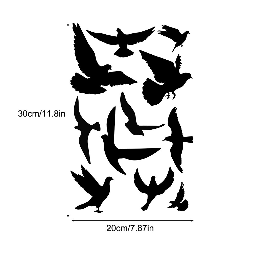 PVC Party Home Decor Anti Collision Window Sticker... – Grandado