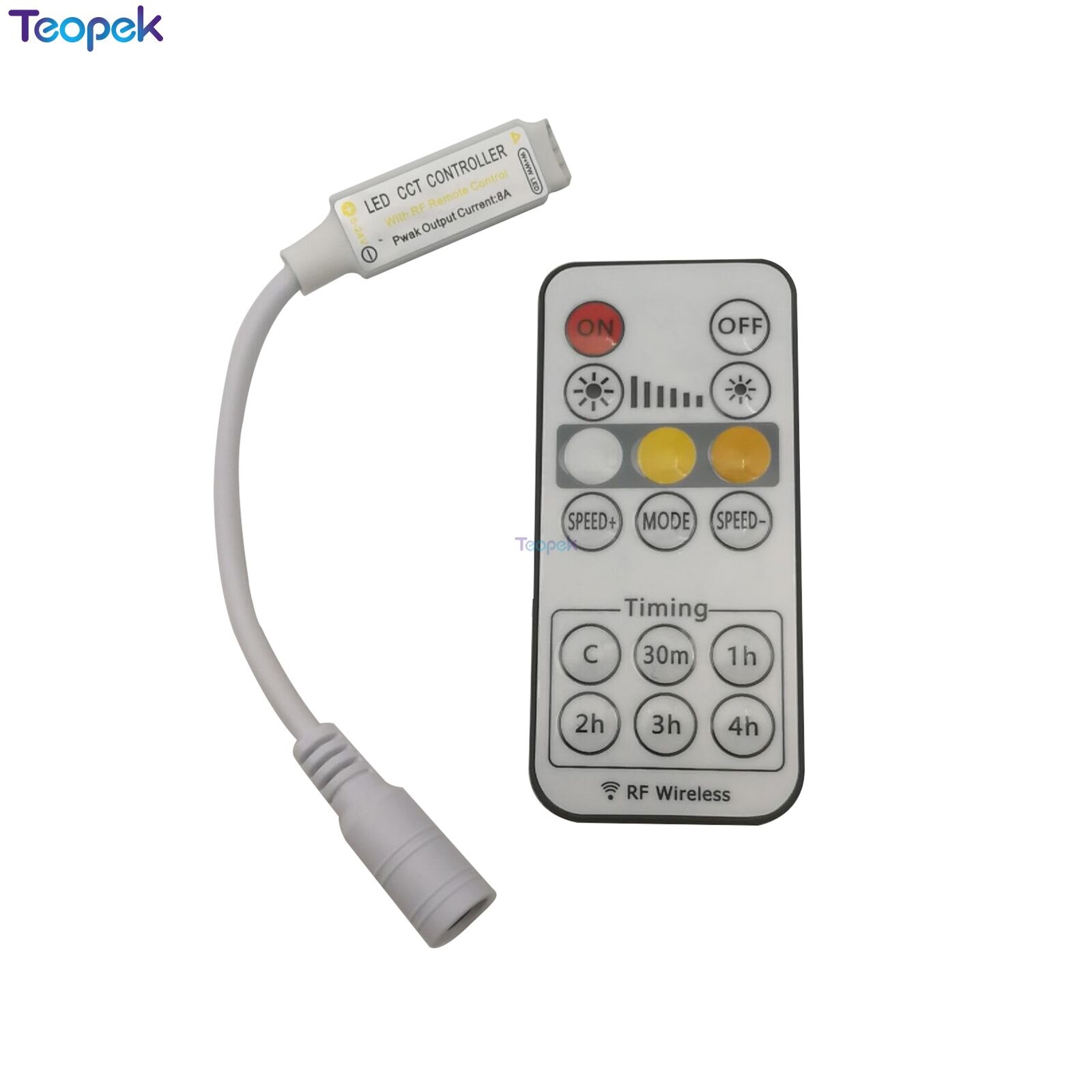 Mini Led CCT Time Controller16 keys RF Wireless Re... – Grandado