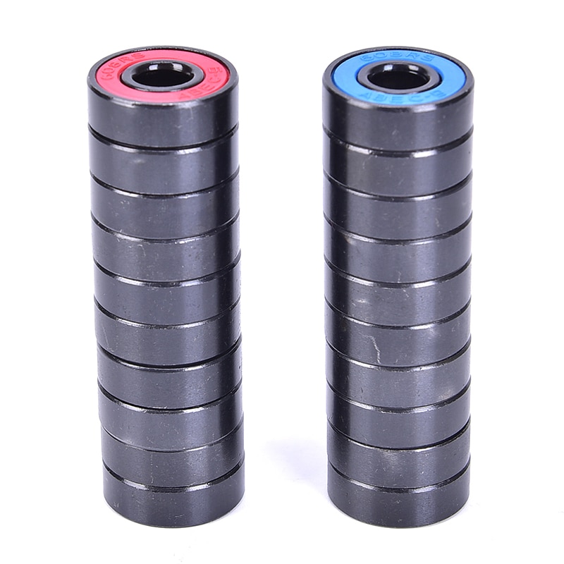 10 Stks/set 608 2RS Lagers Diepe Groef Staal Kogel... – Vicedeal