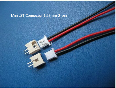 Micro Mini Jst Connector 1.25Mm 2-Pin W/Draad X 10... – Vicedeal