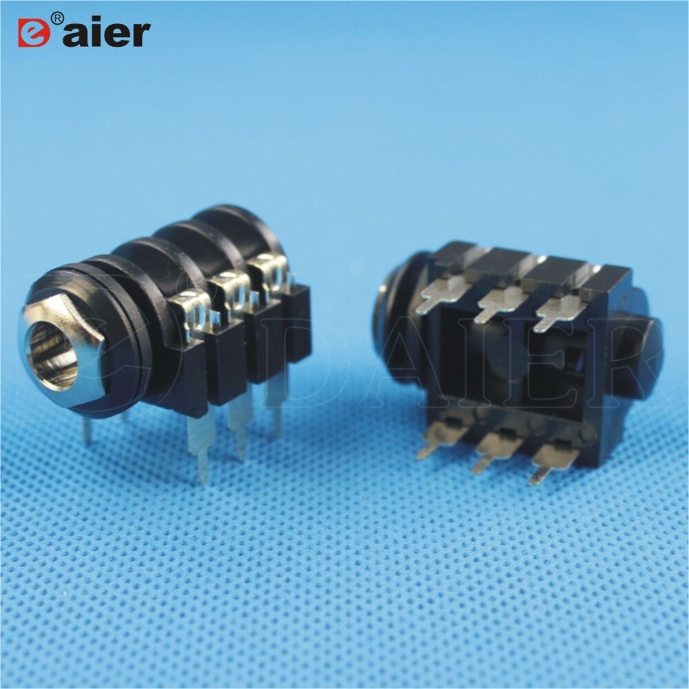 100 PCS PJ-646C Daier kunststoff 1/4 ''/6,35mm Mon... – Vicedeal