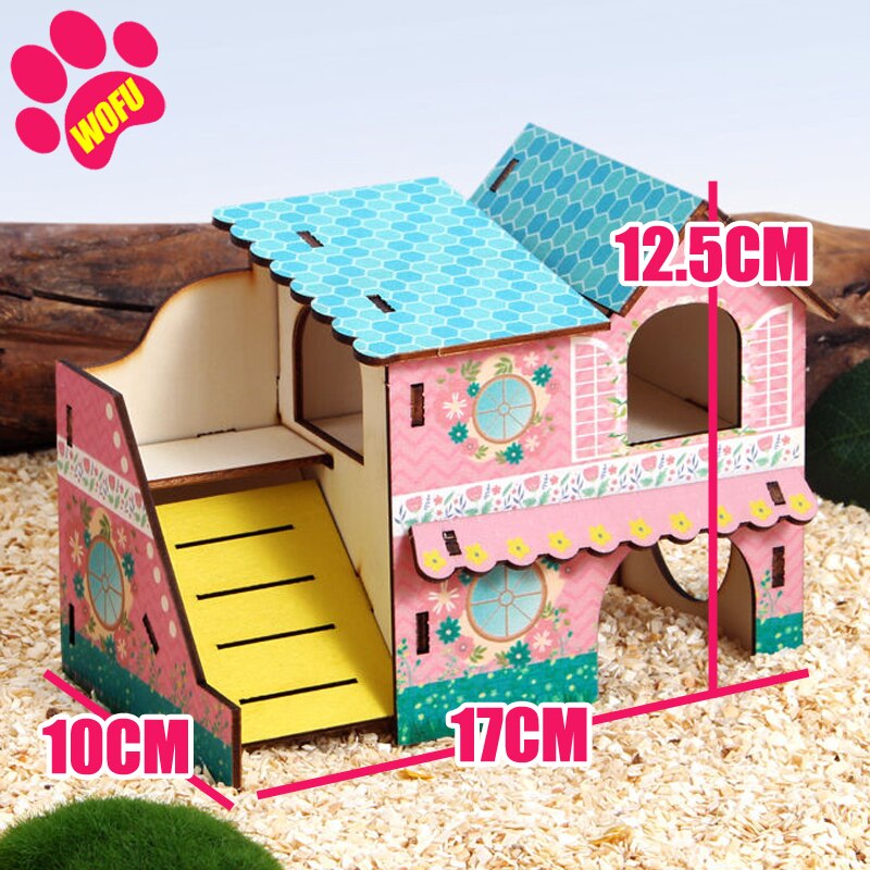 WOFUWOFU Hideout Hamster House ，Hamster Machine wi... – Grandado