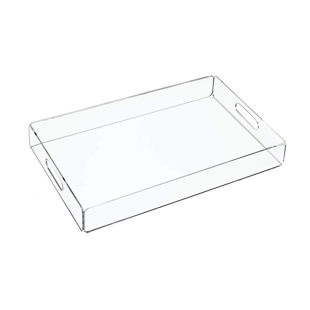 Acrylic Display Tray Plate Breakfast Jewelry Glass... – Vicedeal