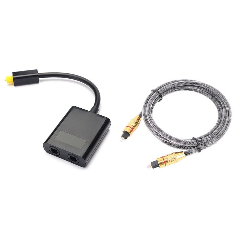 1 Pcs Fiber O Splitter Kabel Adapter 1 In 2 Out & ... – Vicedeal