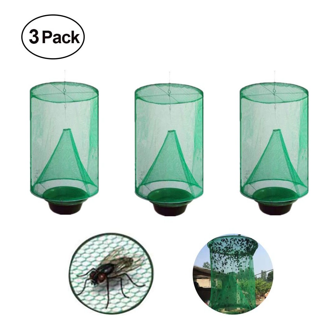 3PCS Ranch Fly Trap, Flay Catcher, Most Effective ... – Vicedeal