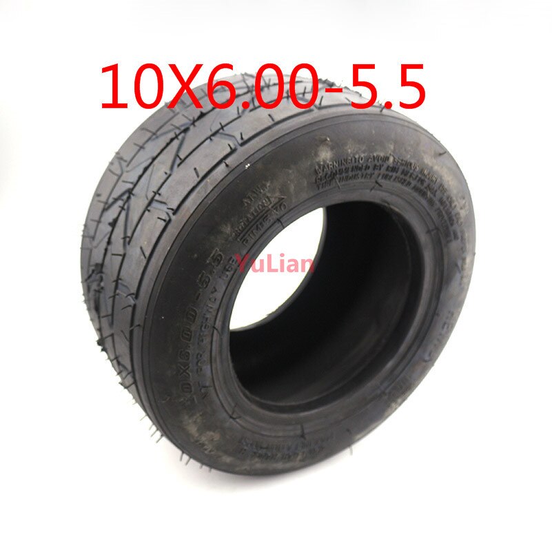 rubber Widened tire 10x6.00-5.5 motorcycle tubeles... – Grandado