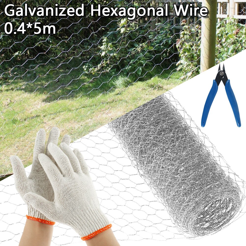 Chicken Mesh Fence Galvanized Hexagonal Wire Net R... – Vicedeal