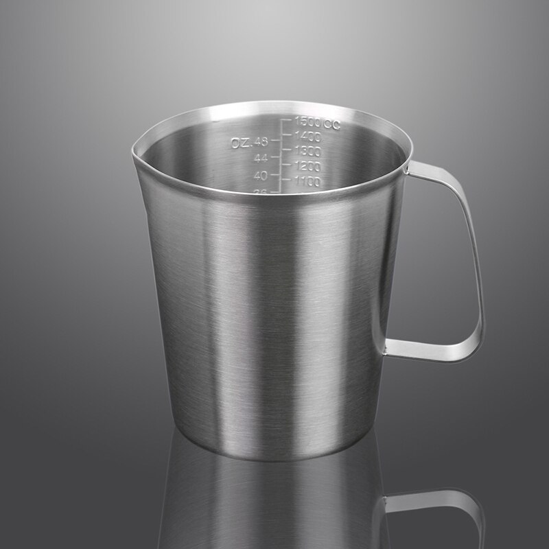 Thick stainless steel 304 measuring cup with scale... – Grandado
