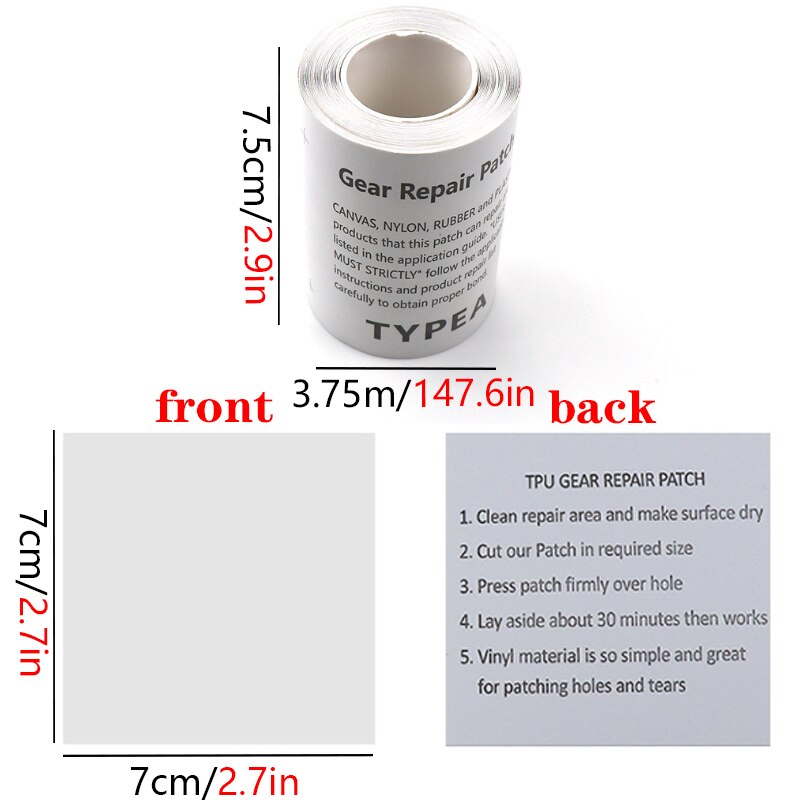 Waterdichte Transparante Zelfklevende Nylon Sticke... – Vicedeal