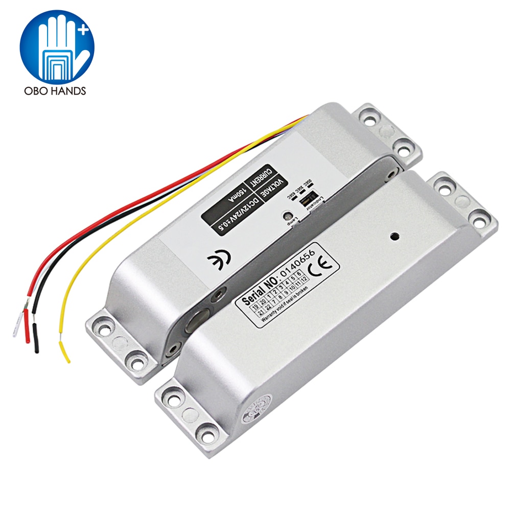 DC12V Fail Safe NC Electric Bolt Lock Access Contr... – Grandado