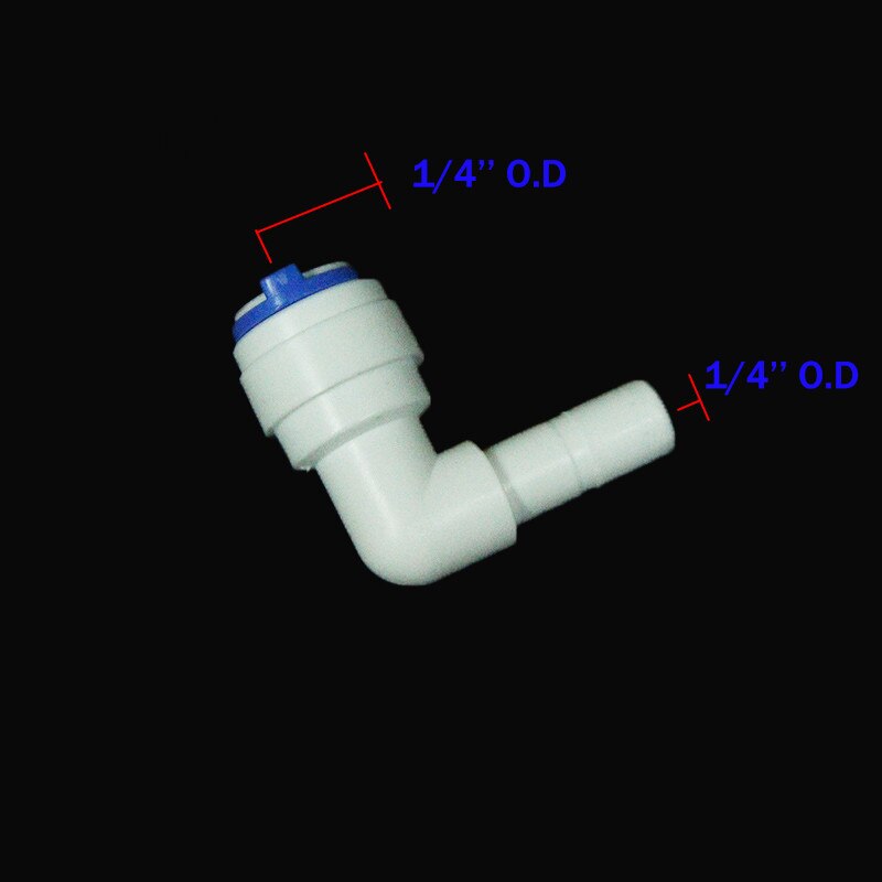 A295 Black slip lock L plug quick elbow connector ... – Grandado