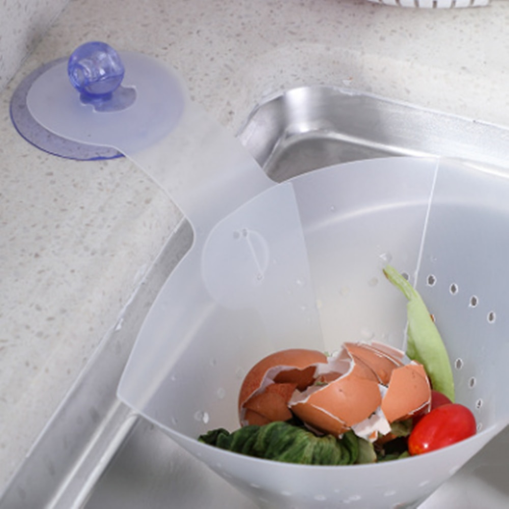 Foldable sink filter self-standing kitchen anti-bl... – Grandado
