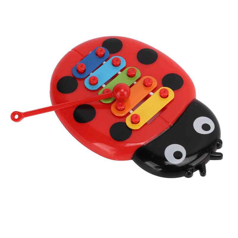 2pcs Colorful Ladybird Baby Kid 8-note Xylophone M... – Grandado