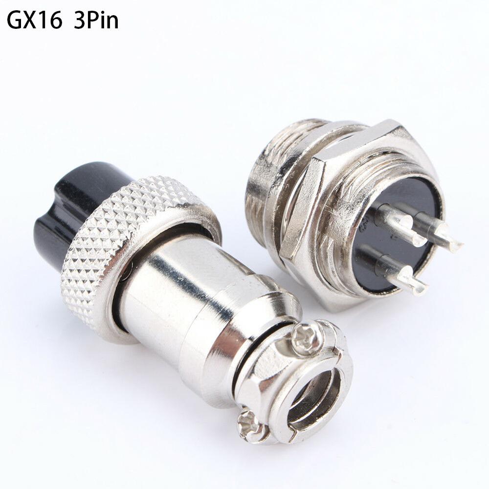 1Set GX16-3P 3Pin 16Mm Male & Female Wire Panel Co... – Vicedeal