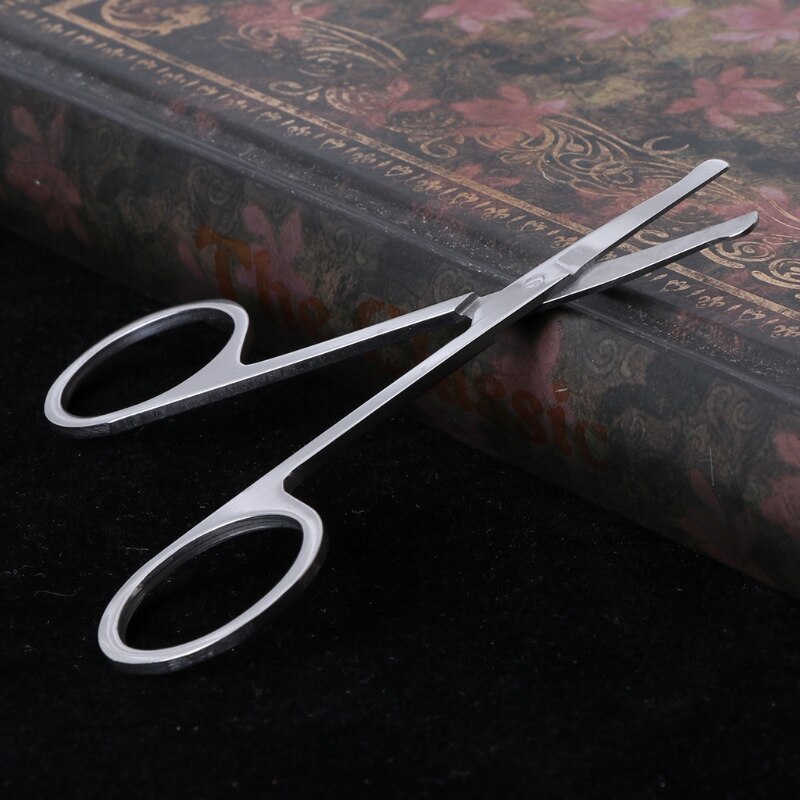 Stainless Steel Nose Hair Scissors Ear Facial Trim... – Vicedeal