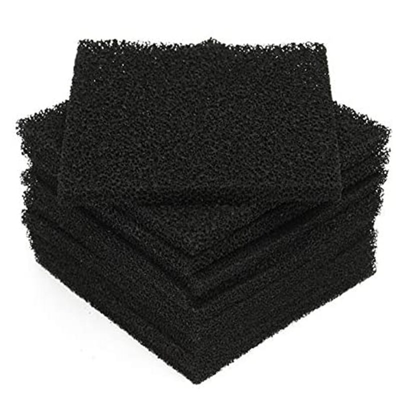 10 Stks/set Activated Carbon Filter Spons Voor 493... – Vicedeal