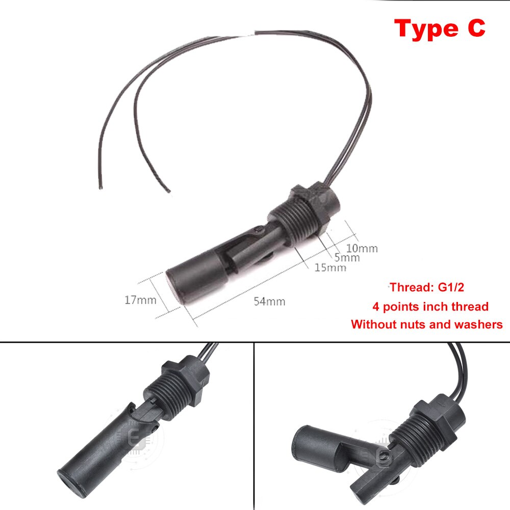 Horizontal Float Sensor Switch Side Mount Liquid W... – Grandado