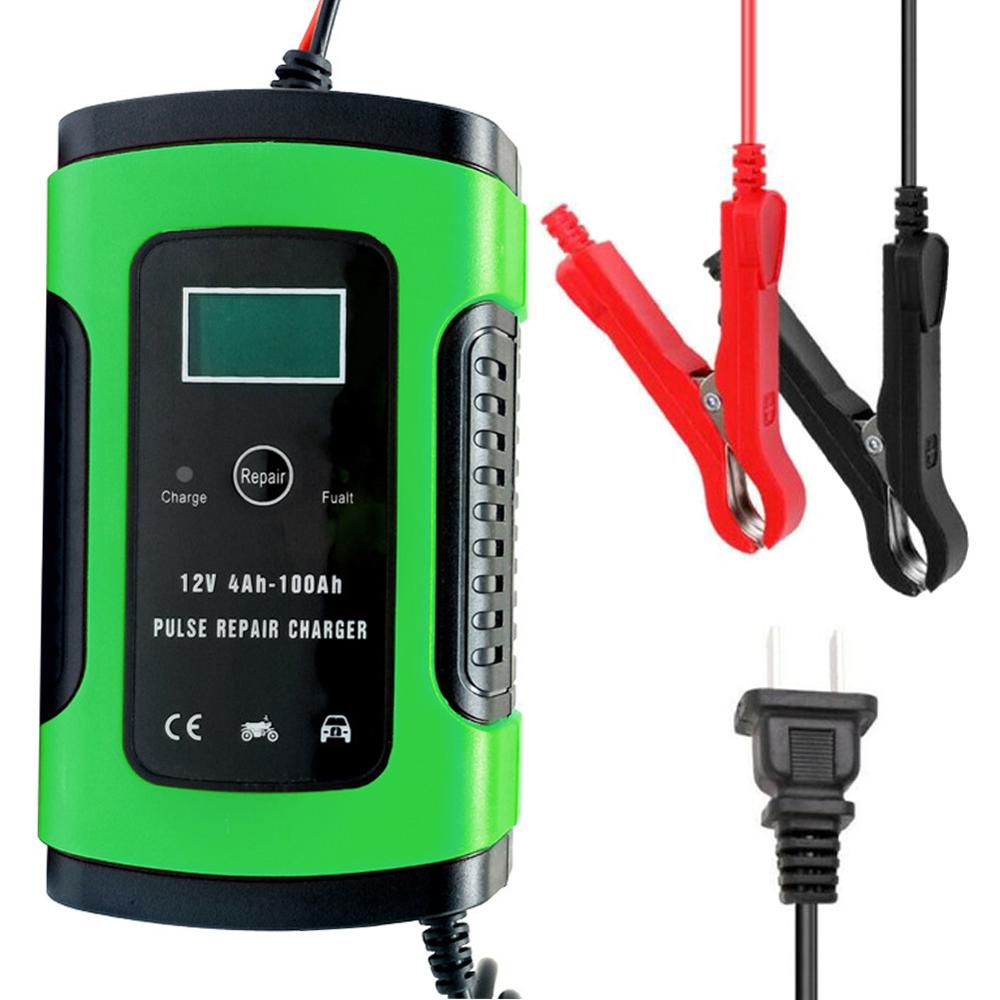 12V 6A Digital LCD Display Car Battery Charger Aut... – Grandado