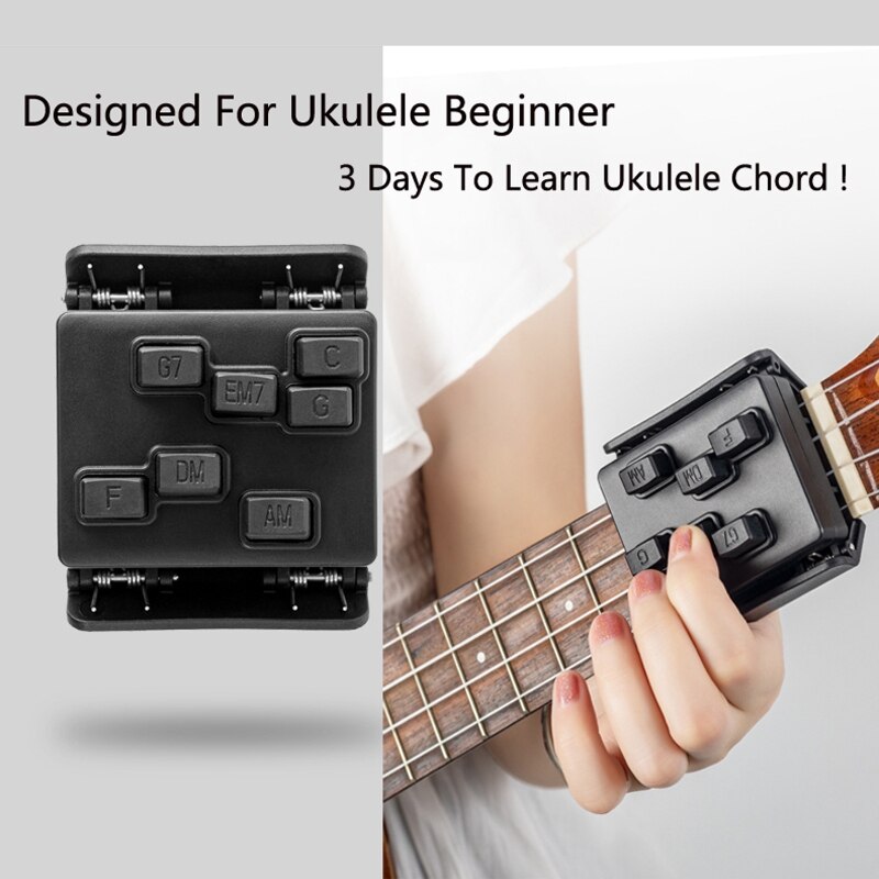 1Pc Useful Ukulele Chords Trainers Beginner Teachi... – Grandado