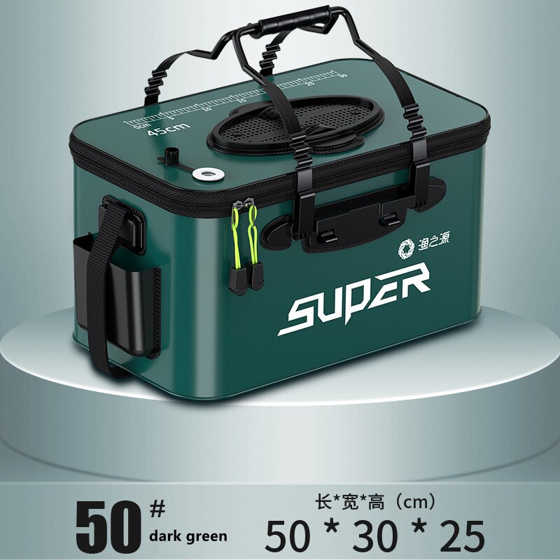 Portable Fishing Bag Foldable Fishing Bucket Live ... – Grandado