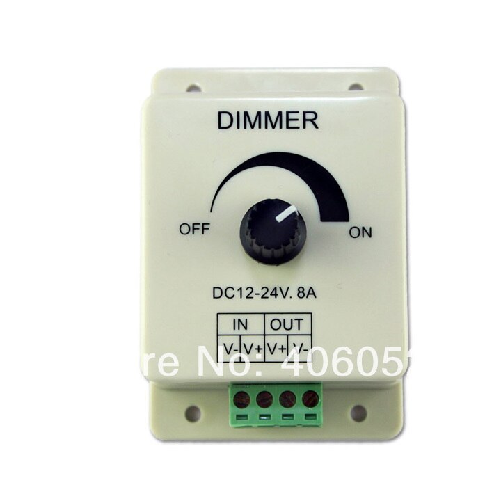 4pcs/lot LED Dimmer DC 12V 24V 8A 96W Adjustable B... – Grandado