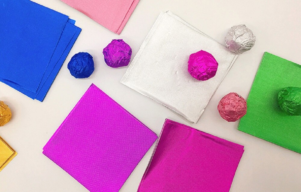 200pcs 10x10cm DIY Chocolate Paper Candy Packaging... – Grandado