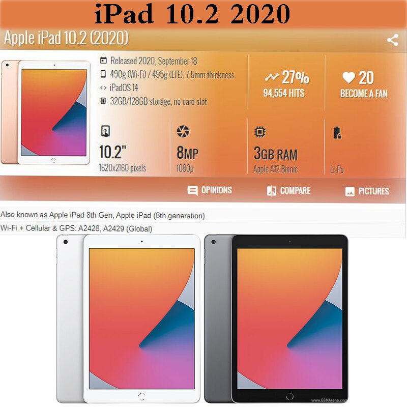 For iPad 8 10.2 Like Paper Textured Screen Protect... – Grandado
