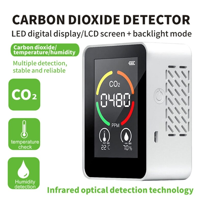 Kleine CO2 Detectror Met Infrarood Optische Detect... – Vicedeal