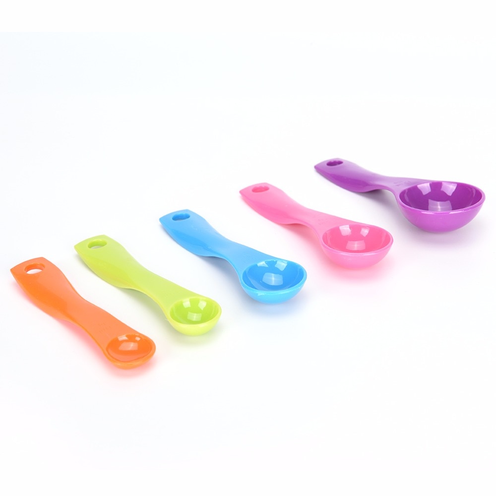 5PC 1ml 2.5ml 5ml 7.5ml 15ml Salt Oil Spoon Lovely... – Grandado