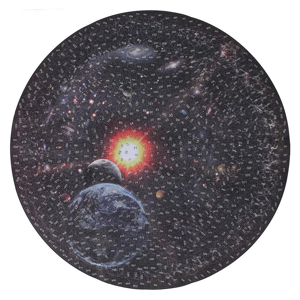 Circular Jigsaw Puzzles Adult Space Puzzle Jigsaw ... – Grandado