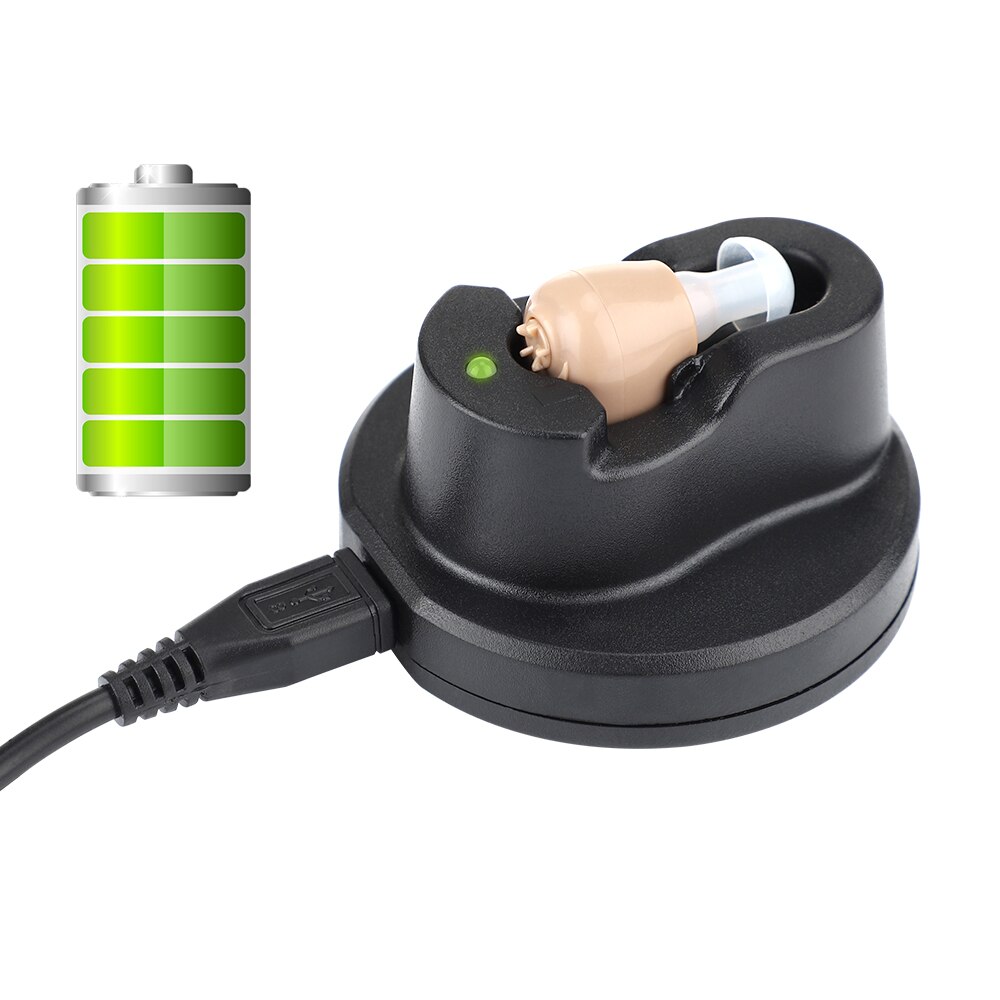 Hearing Aid Rechargeable Hearing Device ITE Ear He... – Vicedeal
