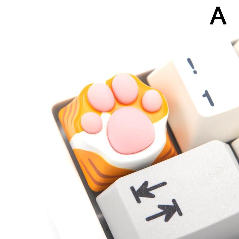 1PC Cute DIY Silicone Soft Cat Paw Key Cap Mechani... – Vicedeal