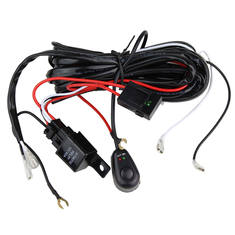12v Car Wires Relay Harness Kit for Off-road Led D... – Vicedeal