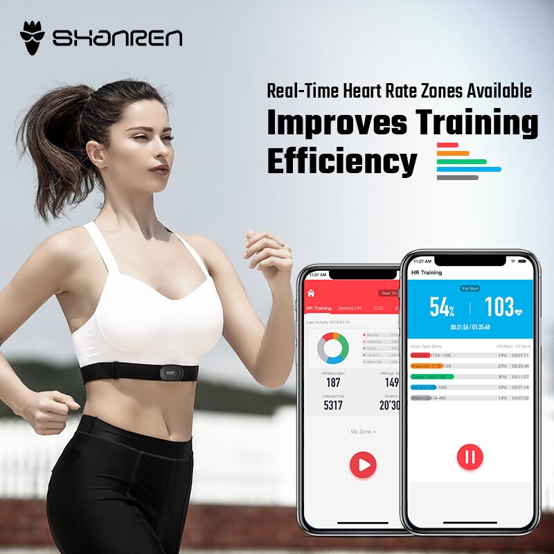 SHANREN BEAT 10 Heart Rate Monitor Chest Strap Hea... – Grandado