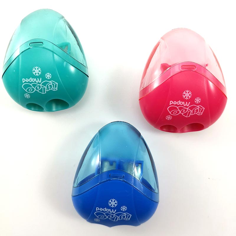 3 pcs Pencil Sharpener Dual Holes Sharpener with L... – Grandado