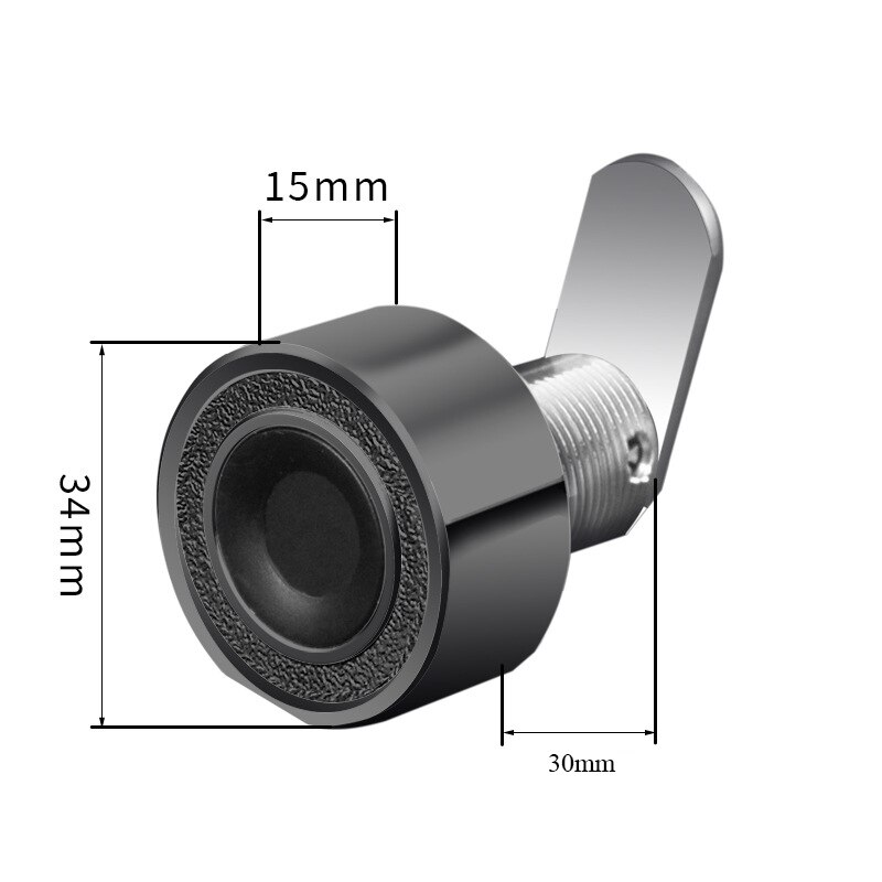 Zinc Alloy Keyless Mini Fingerprint Biometrics Cab... – Vicedeal