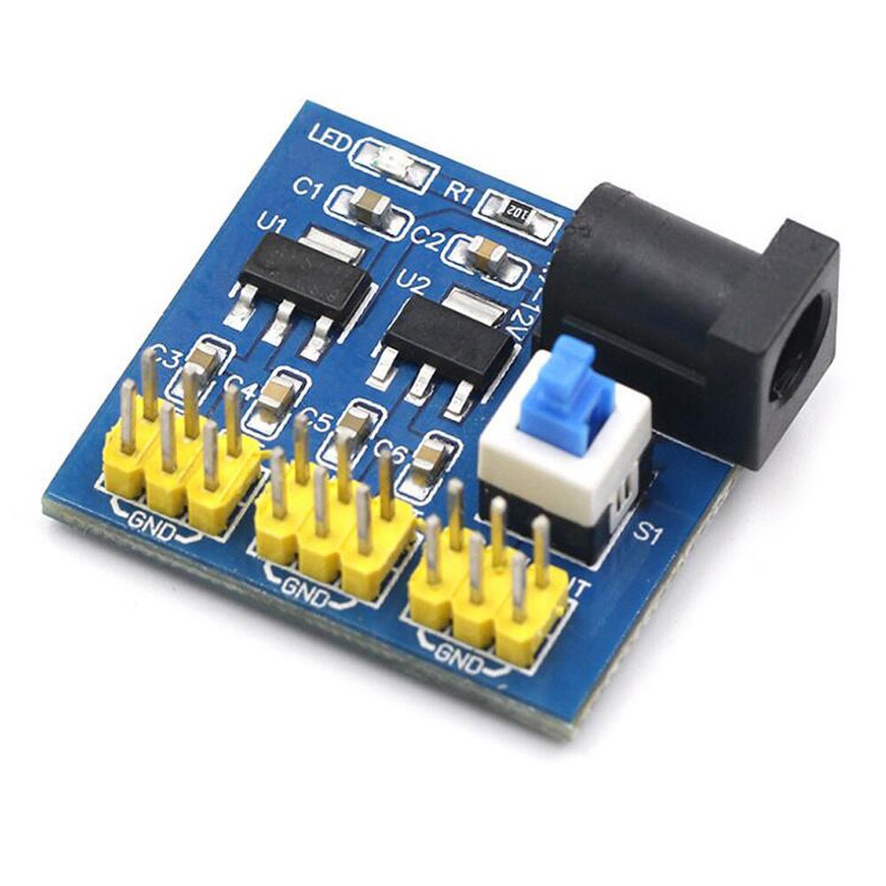 1 PCS DC-DC 12V to 3.3V 5V Power Module 3.3V 5V 12... – Grandado